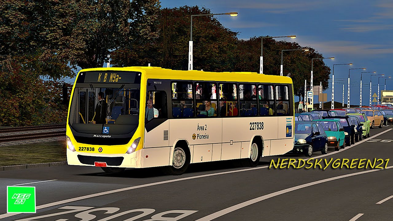 [OMSI 2] LANÇAMENTO Marcopolo Torino S mb of-1721 Bluetec 5 Padrão ...