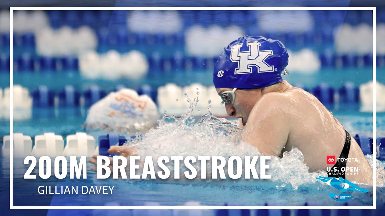 Gillian Davey Takes 1st Place in 200M Breaststroke | 2022 Toyota U.S ...