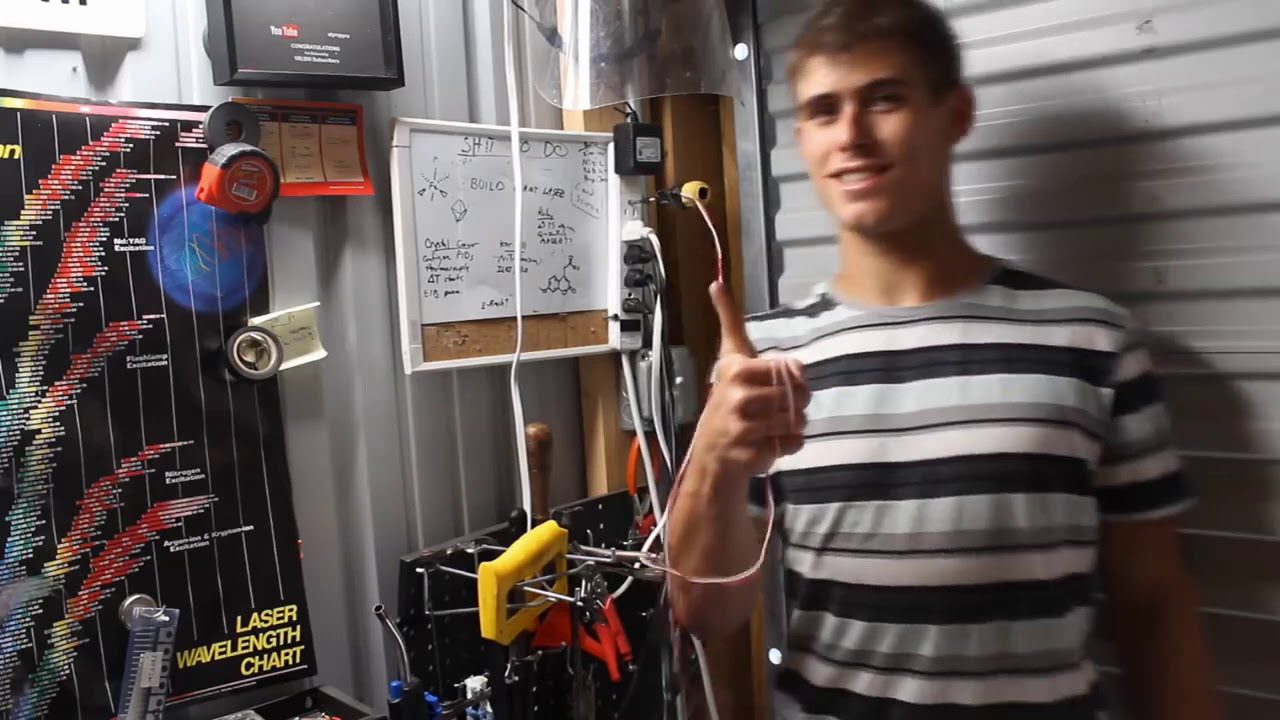 Styropyro sticks a screwdriver in an outlet - YouTube