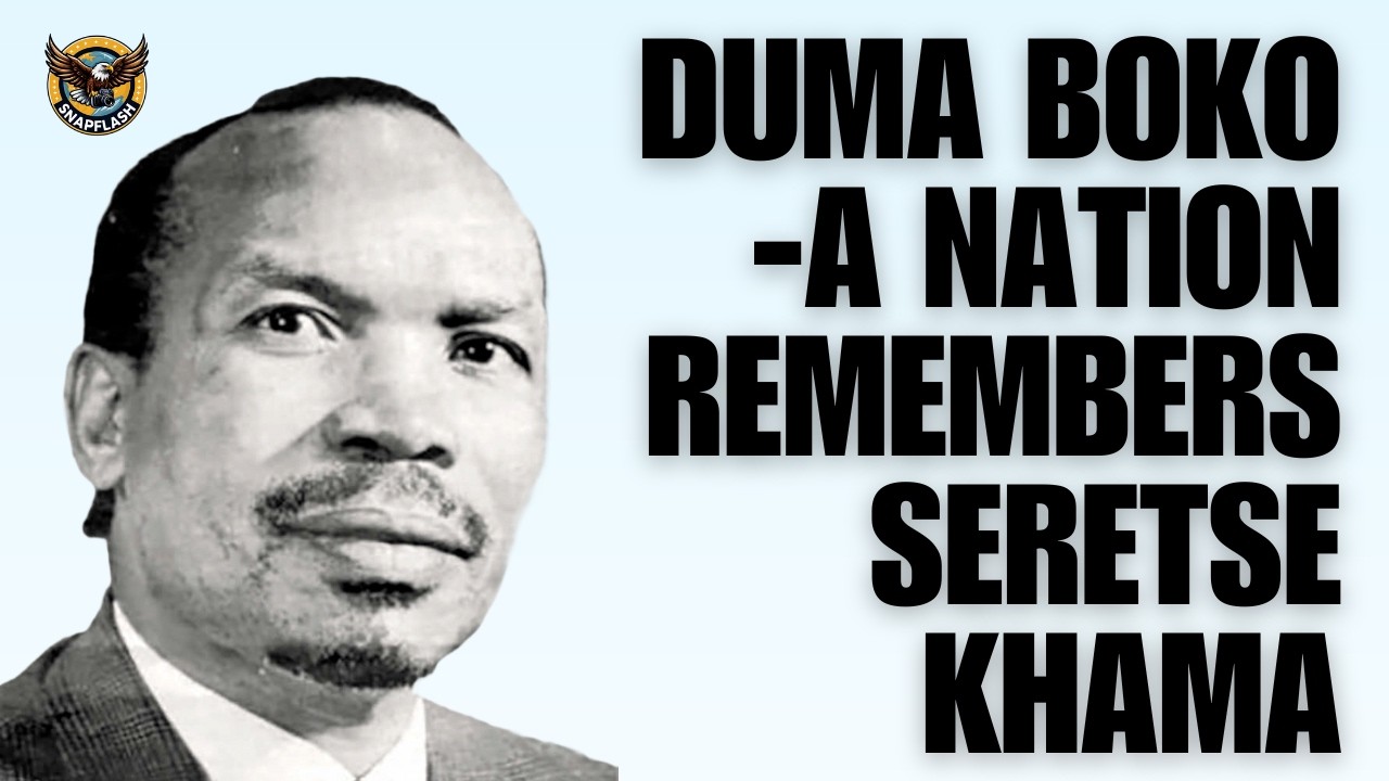 President Duma Boko Honors Sir Seretse Khama’s Legacy | Botswana’s ...