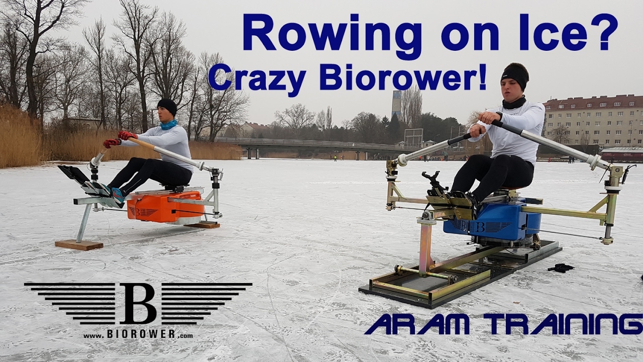 Crazy Rowing on Ice - The Biorower Vision - YouTube