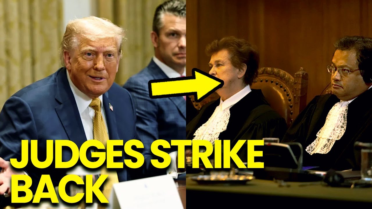 Trump LOSES IT as JUDGES STRIKE BACK HARD - YouTube