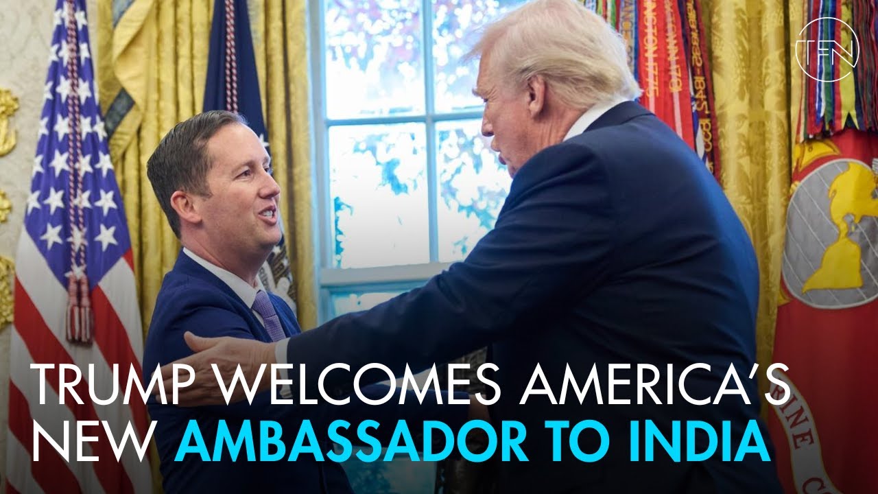 President Trump Attends Swearing-In of Sergio Gor as U.S. Ambassador to ...