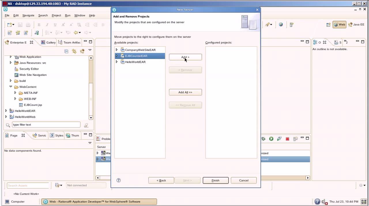 RAD Demo on the IBM Cloud Part 2 - YouTube