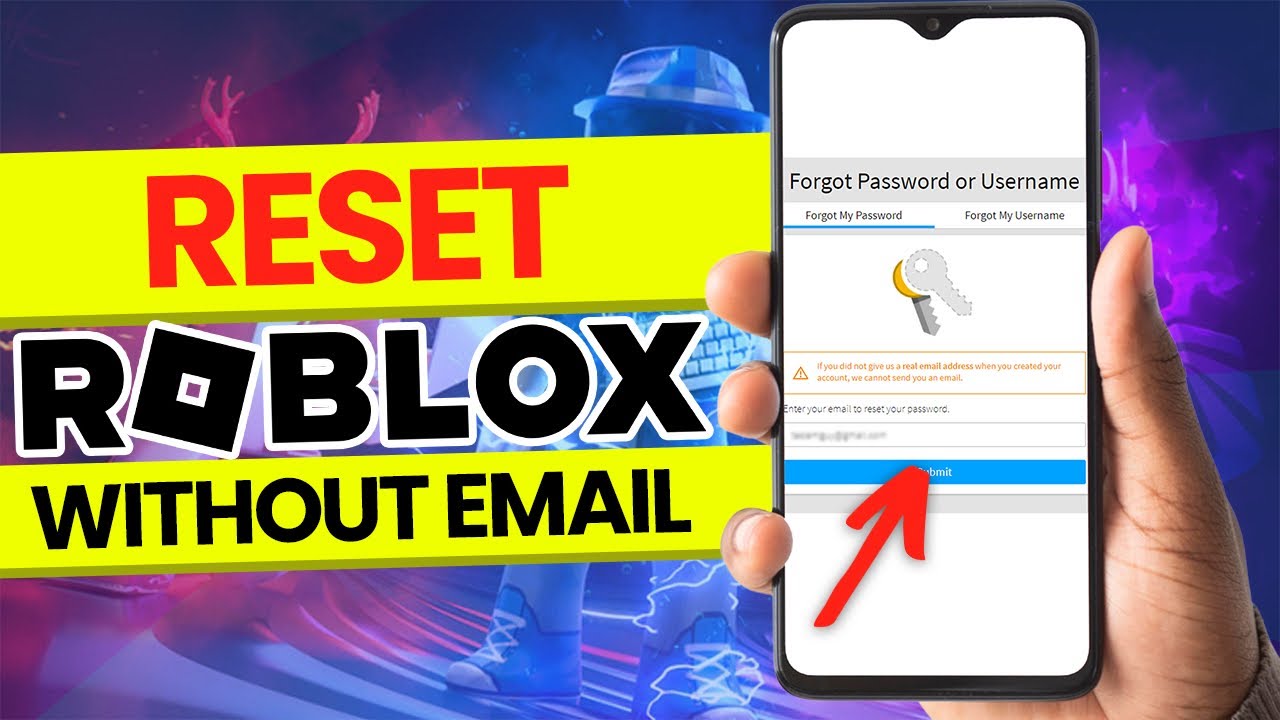 How to Reset Roblox Password without Email - YouTube