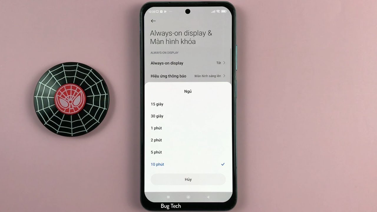 Xiaomi Redmi Note 10 Android 11 thời gian sáng màn hình tối đa bao lâu ...