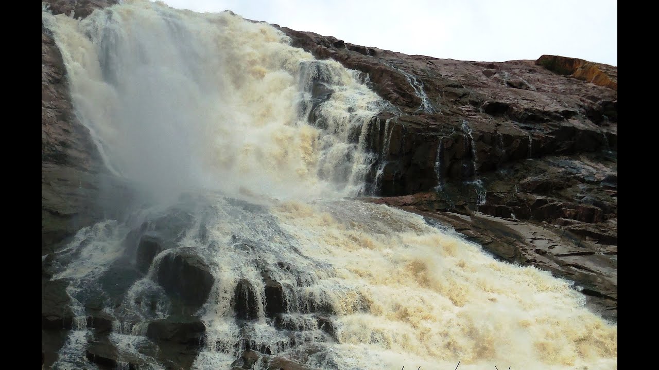 Kuntala Waterfall, Adilabad, Telangana, India | Full HD Video - YouTube