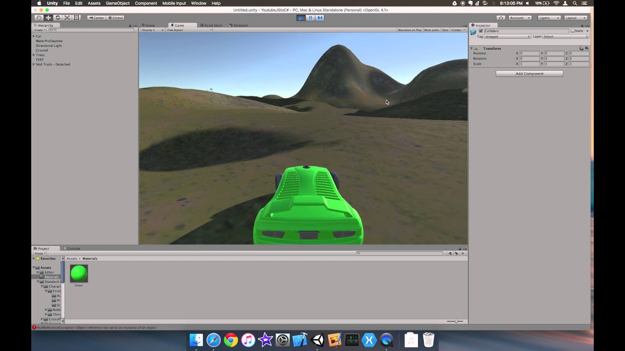 How to add a car or airplane and drive(or fly) it in Unity - YouTube