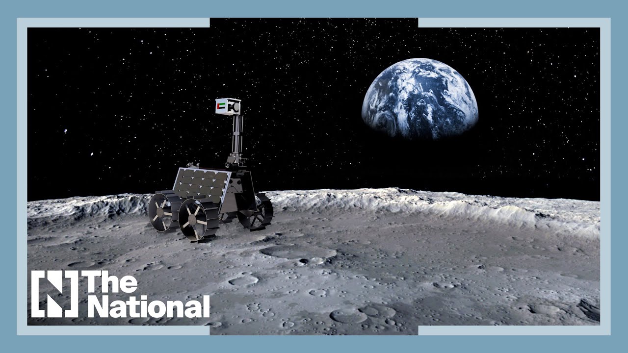 What is the Rashid rover and how will it get to the Moon? - YouTube