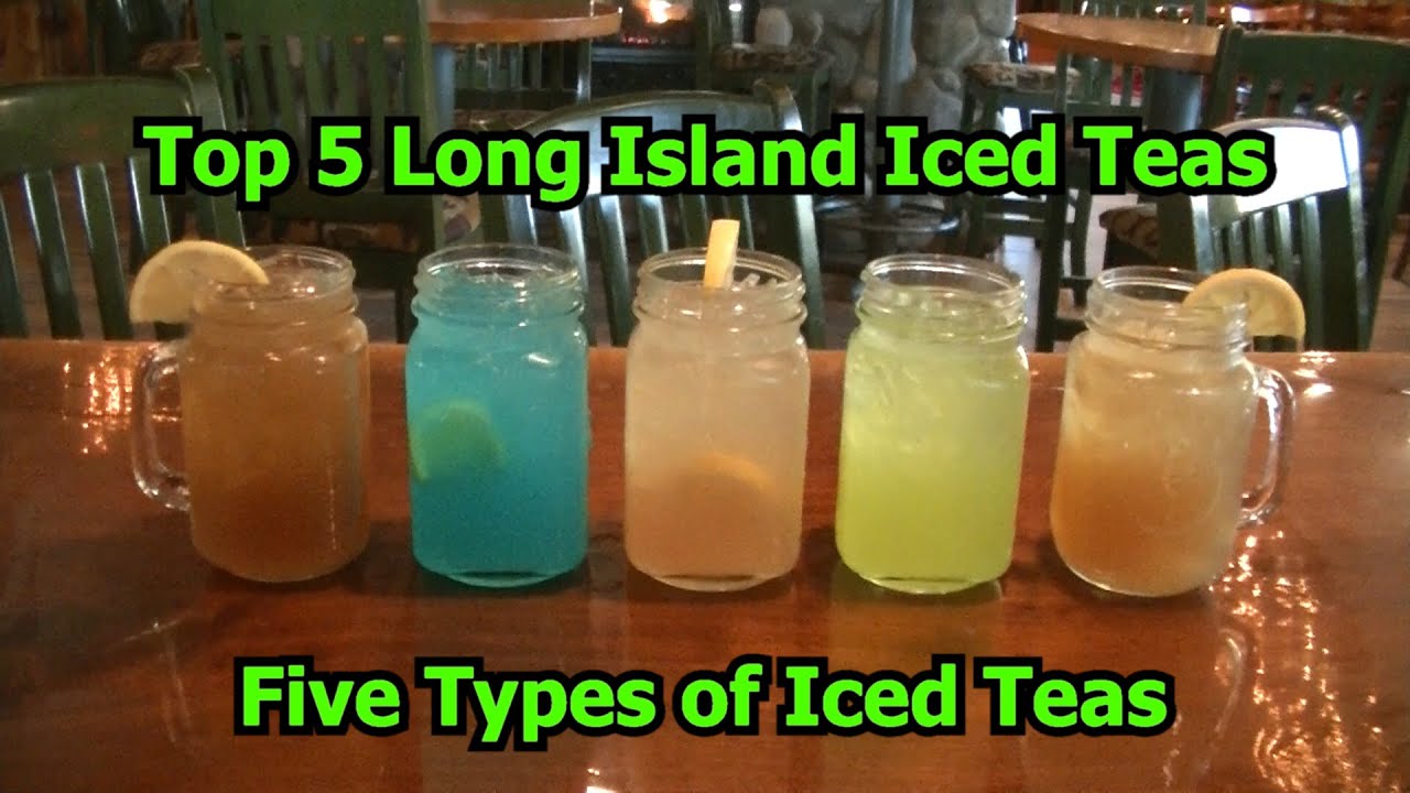 Top 5 Long Island Iced Teas Easy Alcohol Iced Tea Cocktails Drinks Part ...