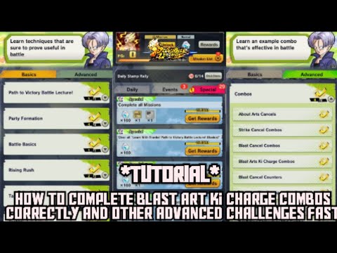 How To Complete All Learn With Trunks! Path to Victory Battle Lecture ...