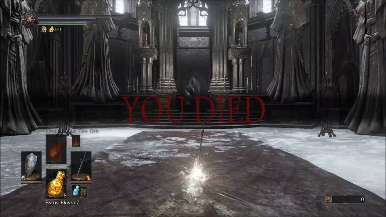 Dark Souls 3 Infinite Death Loop Bug - YouTube