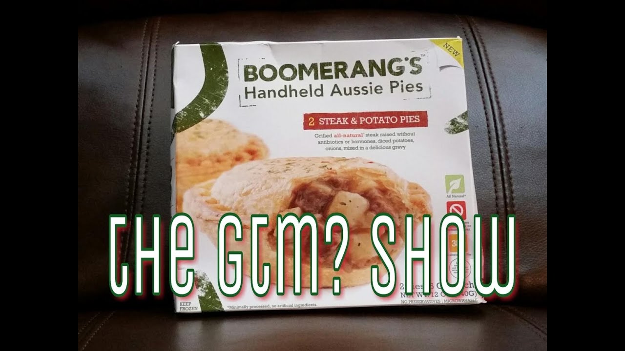 GTM? - Boomerang's Handheld Aussie Steak & Potato Pies - YouTube