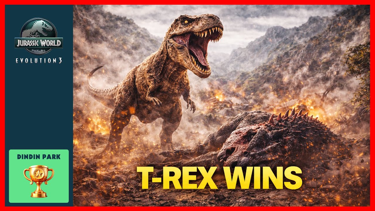 T-Rex vs Scorpios Rex – Epic Dinosaur Battle | JWE3 - YouTube
