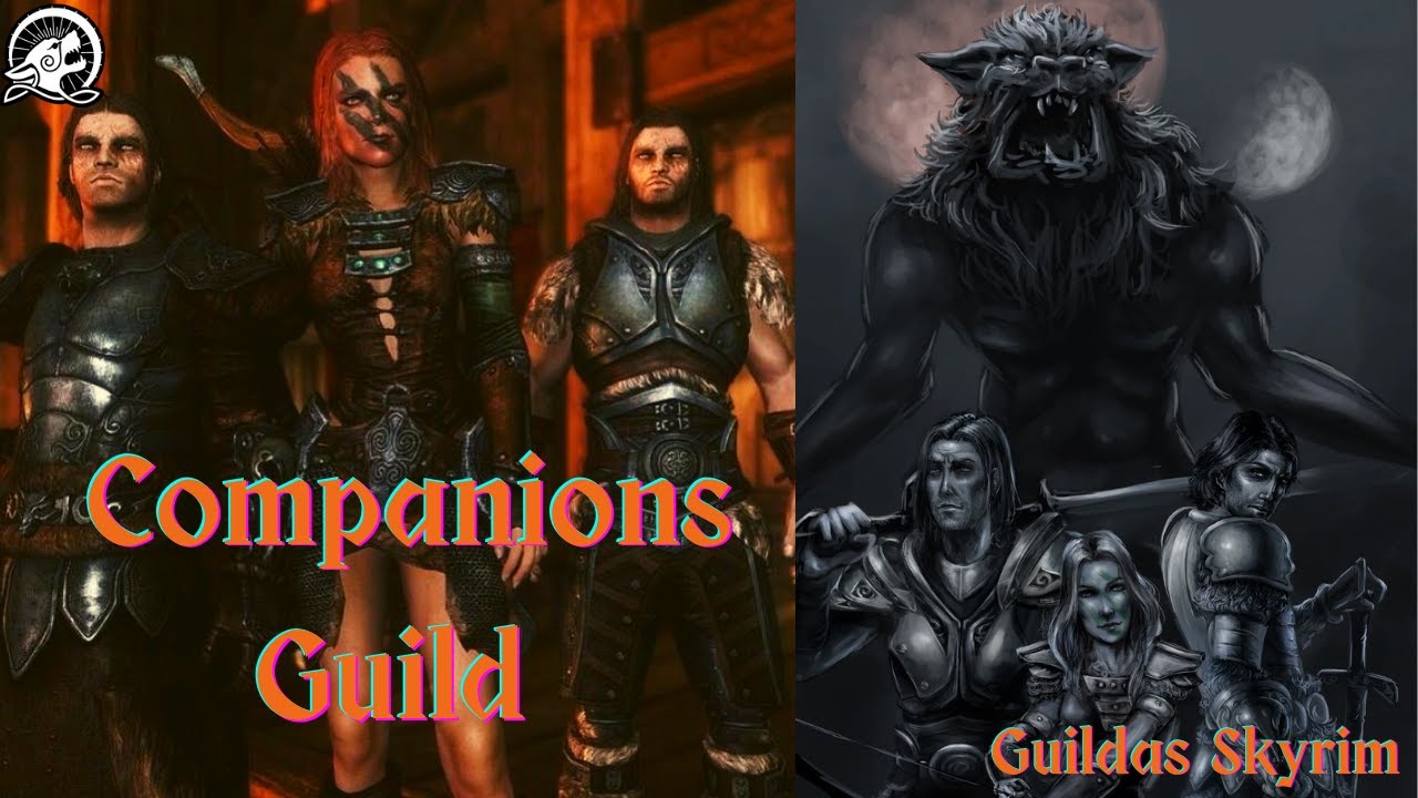 Guildas Skyrim │ Como se juntar a Guilda dos companions - YouTube
