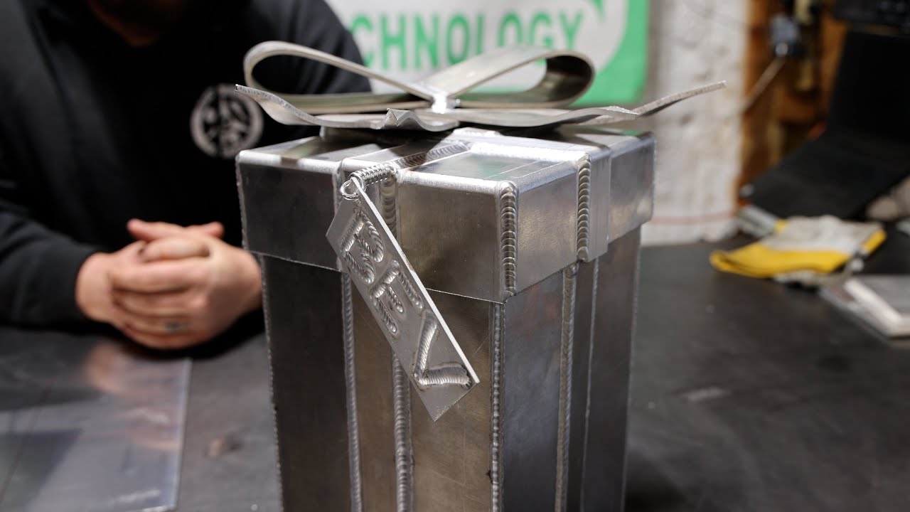 Welding a Gift Box - YouTube
