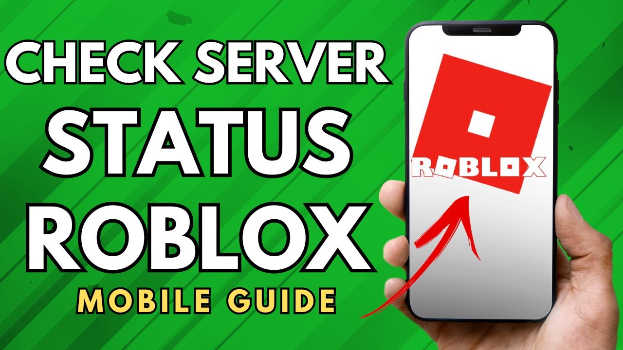How To Check Server Status On Roblox App - (Simple Guide!) - YouTube
