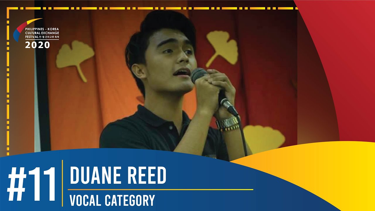 #PhilKorFest2020 Online Talent Competition Vocal Category #11 Duane ...