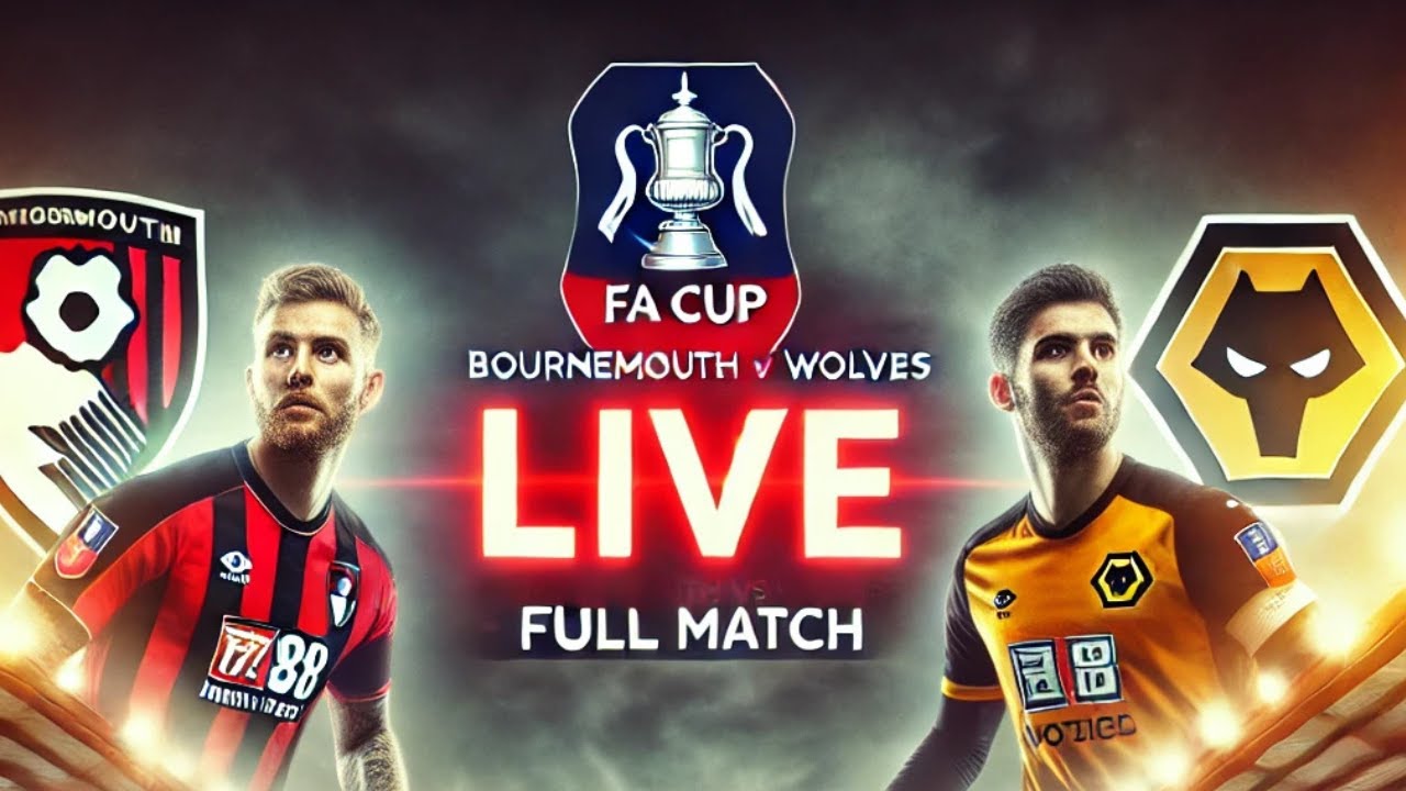 LIVE Bournemouth vs Wolves FA Cup Full Match Game Simulation - YouTube