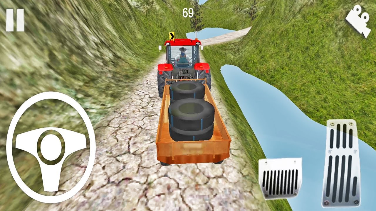 Heavy Tractor Trolley Cargo Simulator 3D Game | Farming Tractor ...