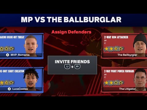 How to Play with Friends Streetball Mode in NBA 2k25 (Multiplayer Co-Op ...
