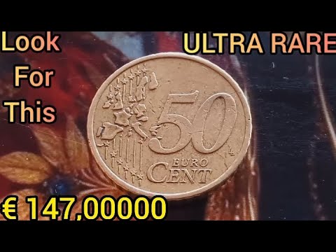 THE MOST VALUABLE Ultra Rare Error Coin 50 CENT EURO WORTH MONEY to ...