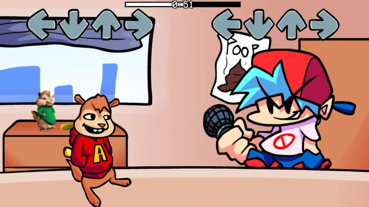 FNF: Pipsqueak Prequel (Alvin Big) - YouTube