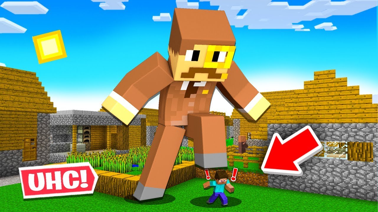 Minecraft UHC But We Are GIANTS! - YouTube