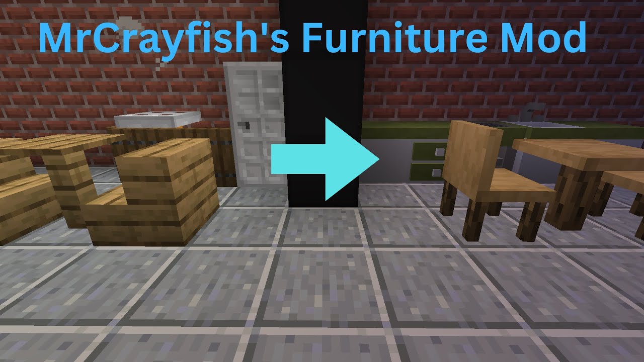 MrCrayfish's Furniture Mod showcase - YouTube