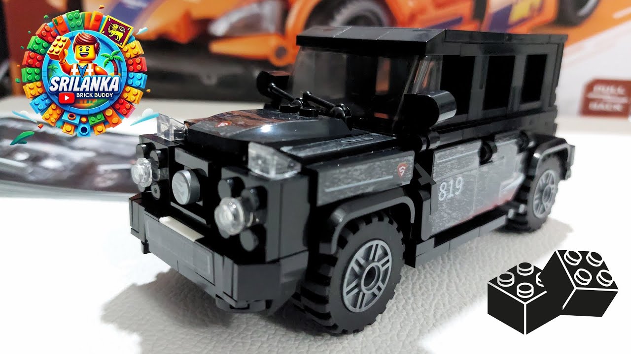 My First Brick Building Experience(316 Pieces) | $8 Black Defender ...