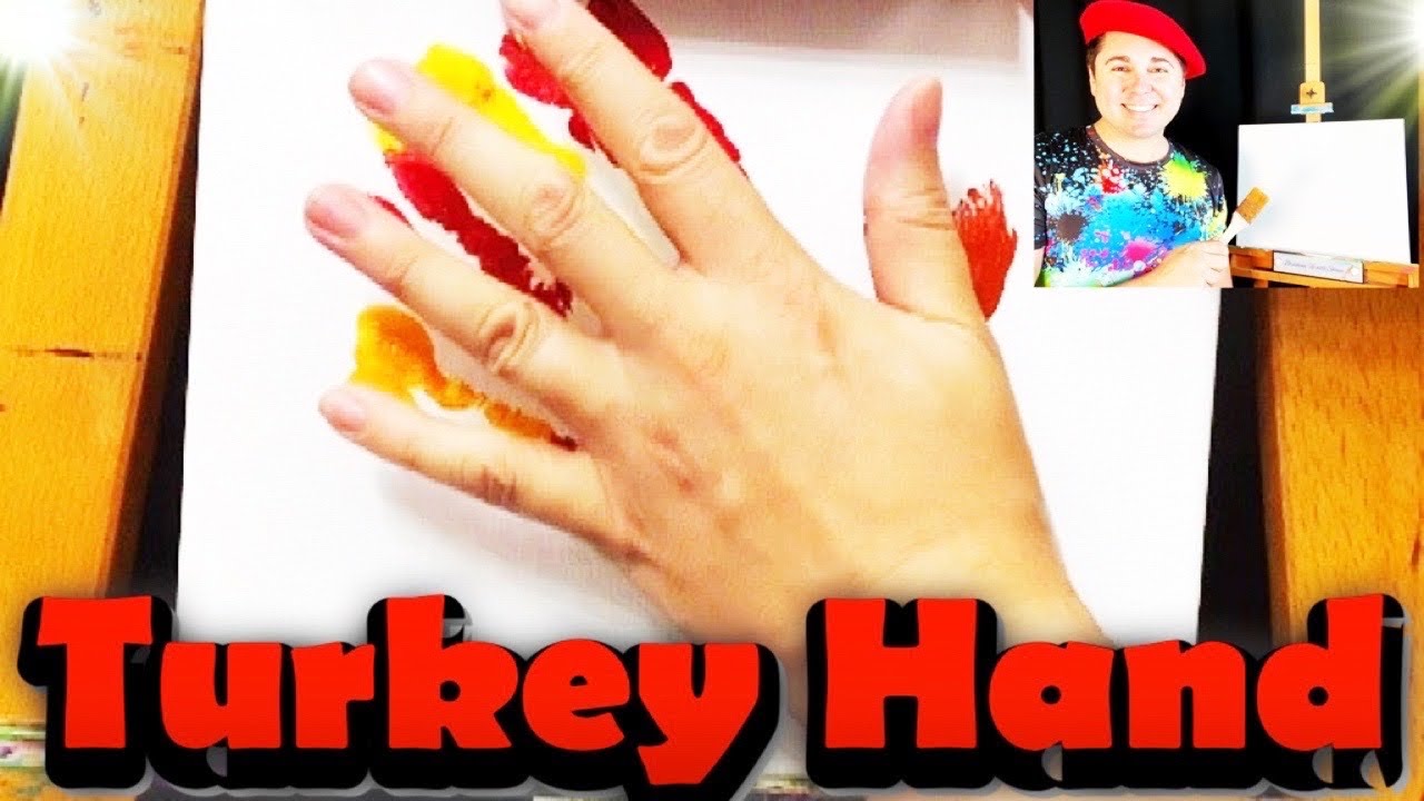 How to Paint a Turkey Hand. #114 - YouTube