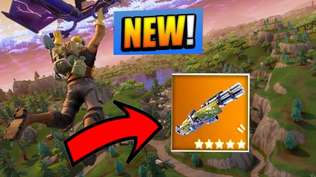 NEW Mini Gun Is Here! | Fortnite Livestream - YouTube