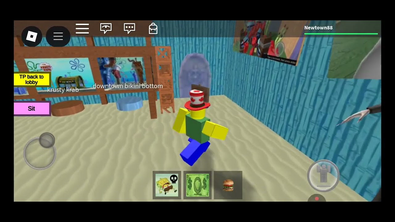 How to get to squidvill in spongebob rp retro studio - YouTube