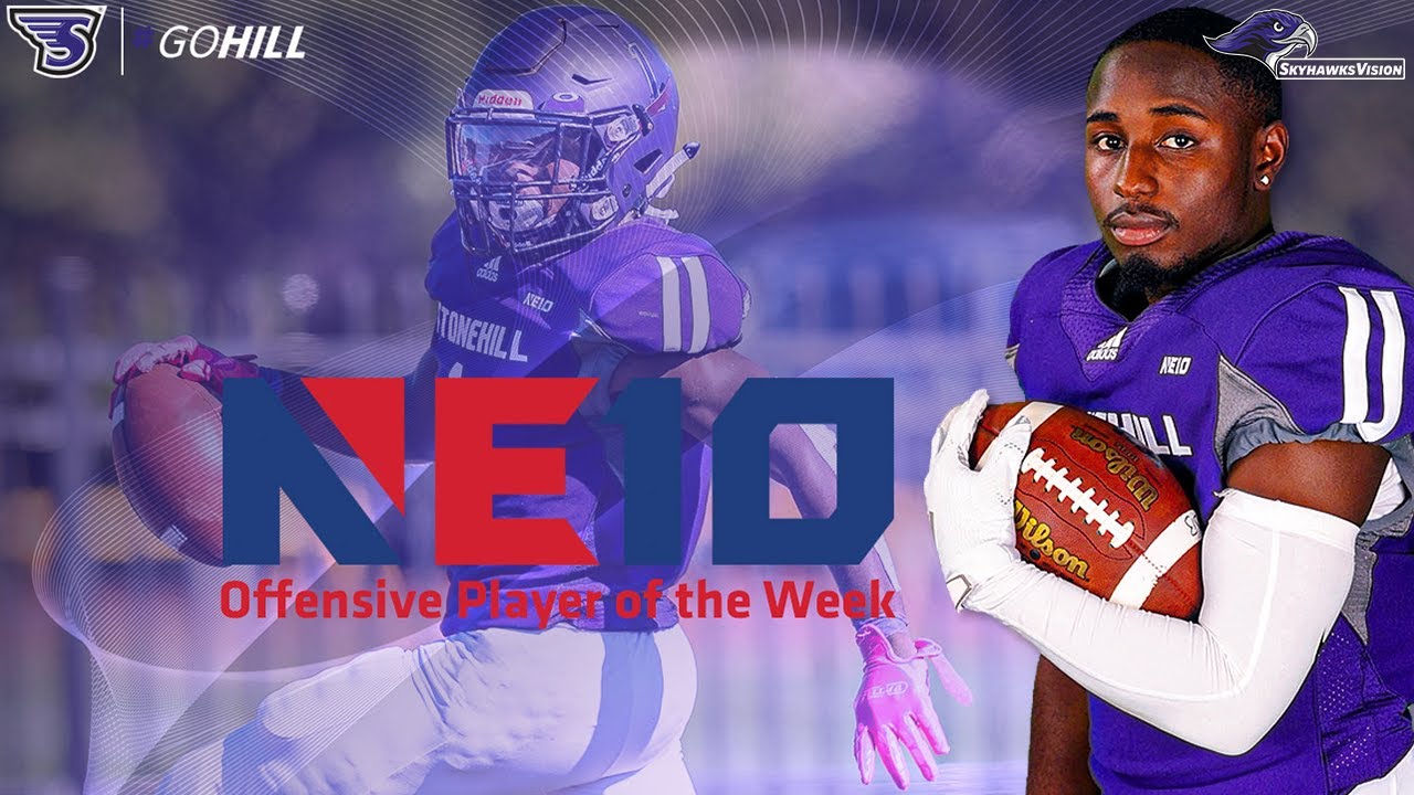 Justin Felder Named NE10 Offensive Player of the Week - YouTube