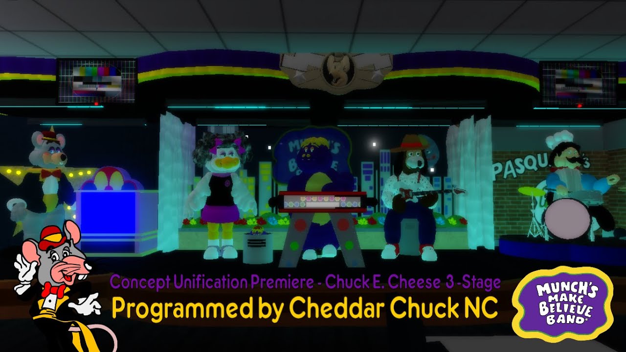 Chuck E. Cheese’s - Concept Unification Premiere, Segment 1 (Roblox 3 ...