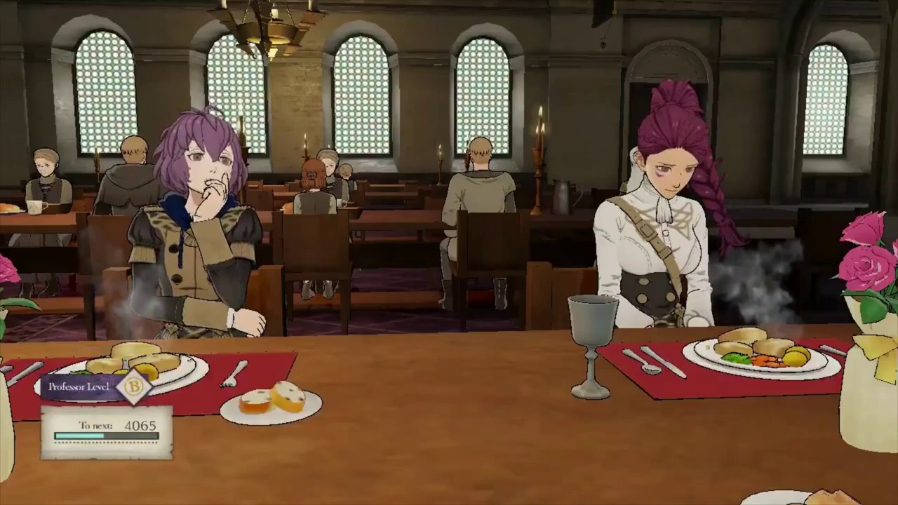 Fire Emblem Three Houses - Dining Hall Bad Reactions Compilation - YouTube