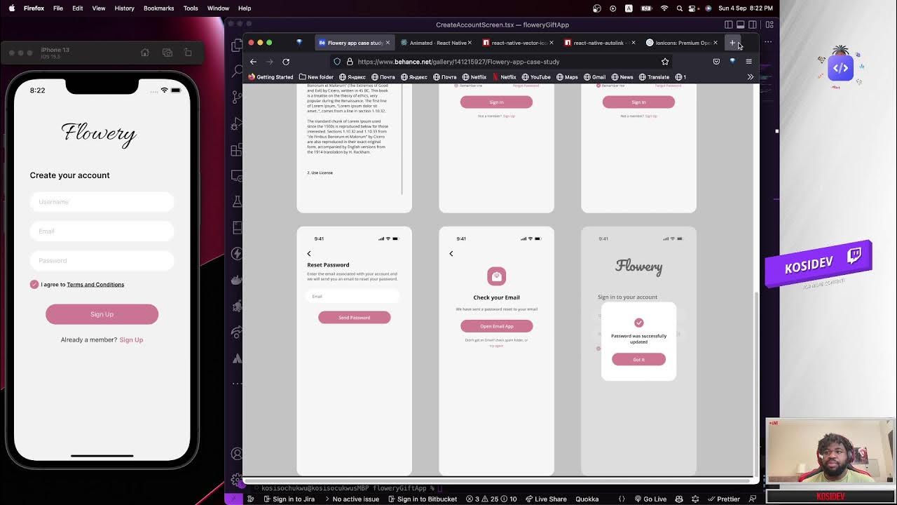 Add Onboarding Screen| React Native tutorial app| Flowery Gift App ...