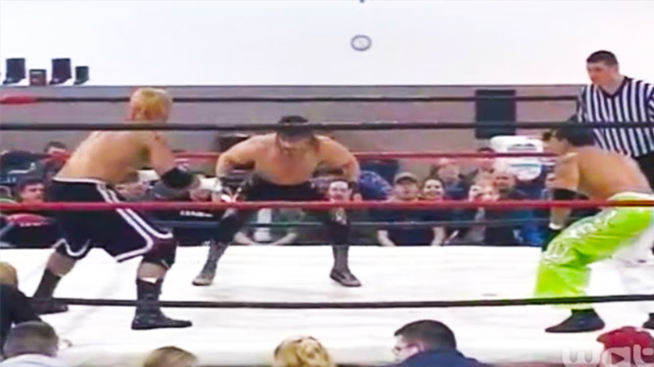 CM PUNK vs Eddie Guerrero vs Rey Mysterio (IWA ¨Mid-South Spring Heat ...