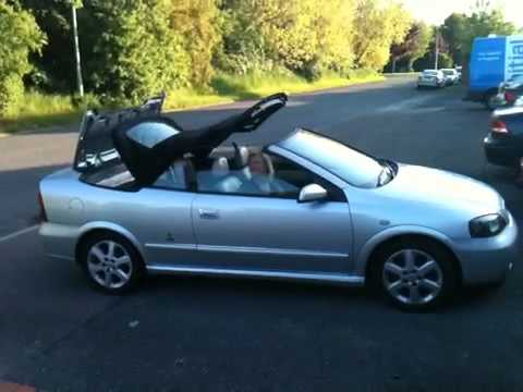 Vauxhall Astra Bertone convertible - YouTube