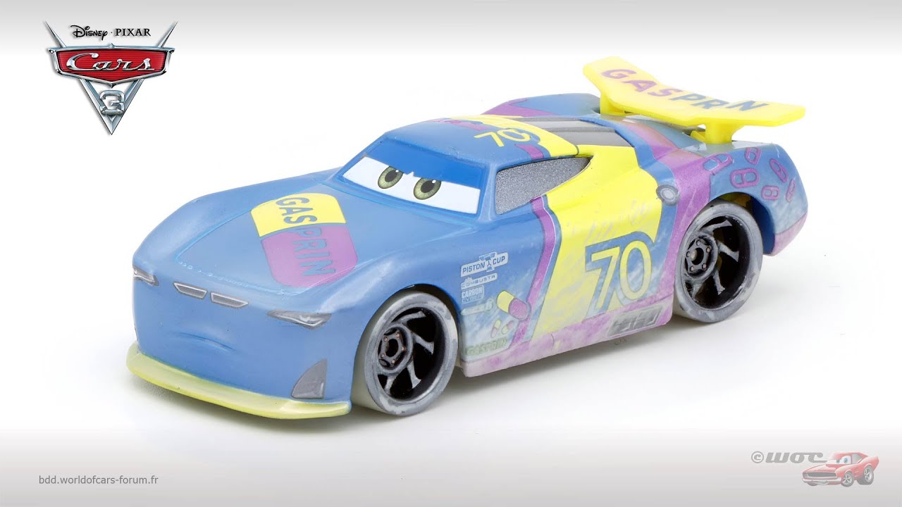 BDD World of Cars - Richie Gunzit (Fireball Beach Racer) - YouTube