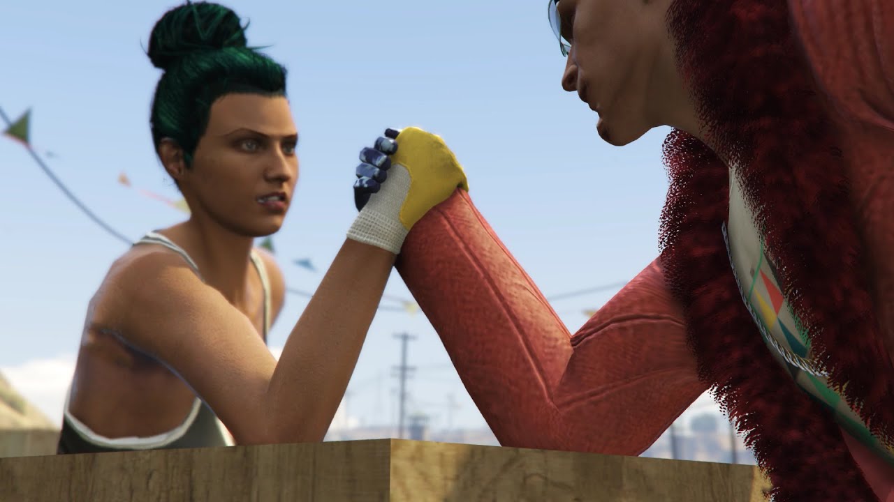 GTA V: Strong Man Challenge - YouTube