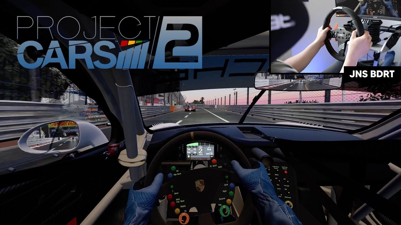 Project Cars 2 - Porsche 911 RSR | Monaco GP | Fanatec CSL DD Gameplay - YouTube