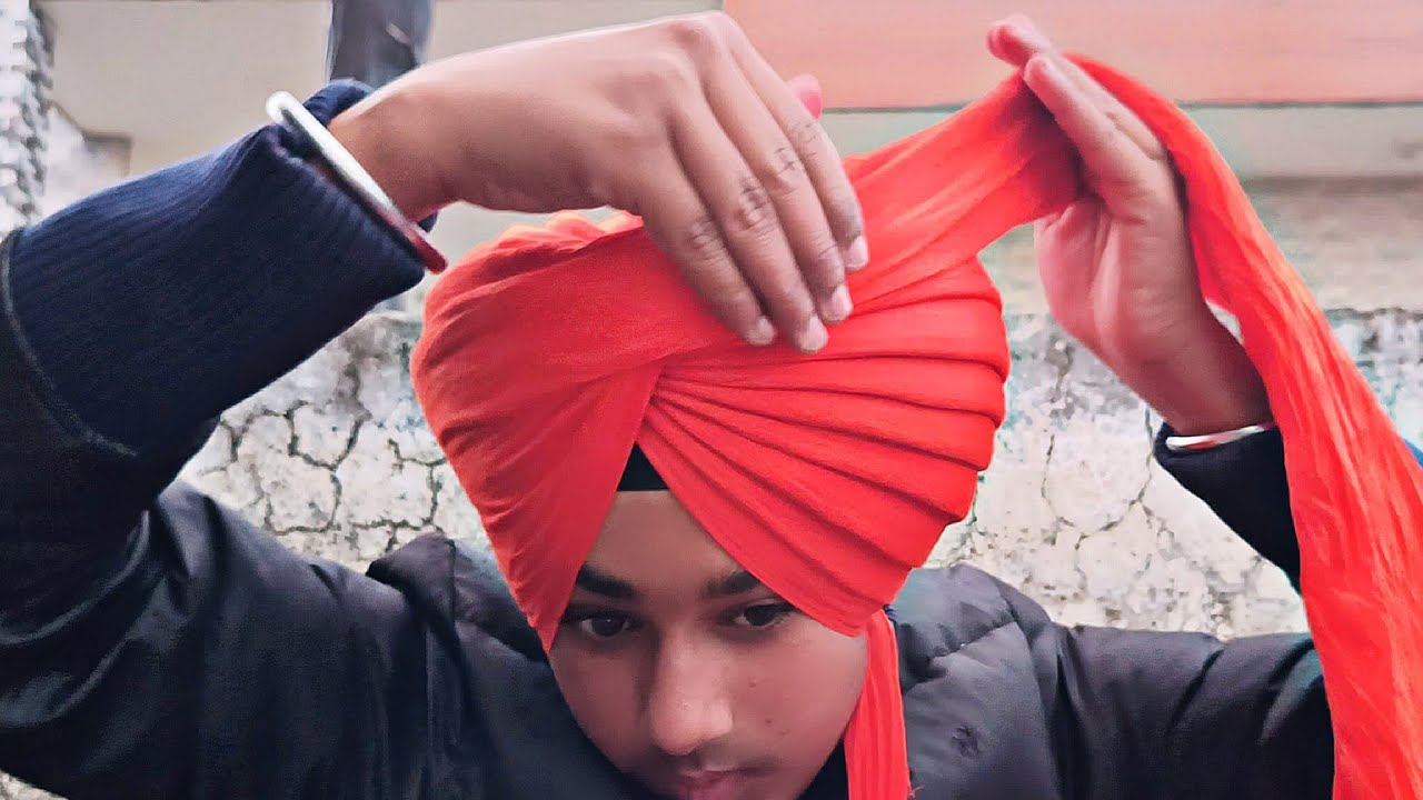 how to tie creative patiala shahi turban, ਅਮ੍ਰਿੰਤਸਰ ਸ਼ਾਹੀ ਪੱਗ ...