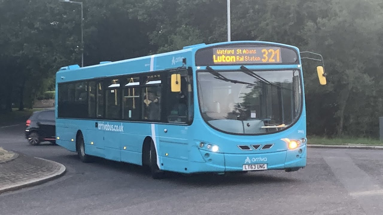 Arriva | Volvo B7RLE Wright Eclipse 2 | LT63 UNG | Working the 321 to ...