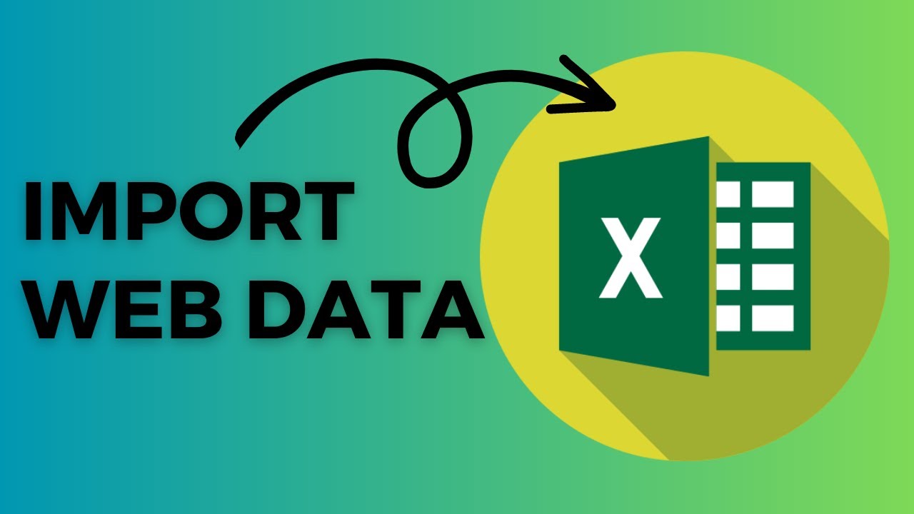 How To Import Data From Web To Excel YouTube How To Import Data From Web To Excel YouTube