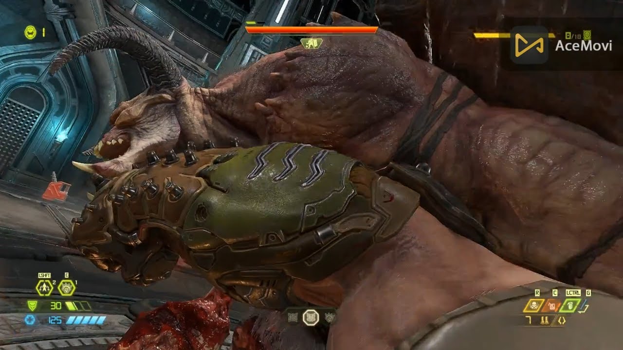 Doom Eternal all situational takedowns and melee finishers - YouTube