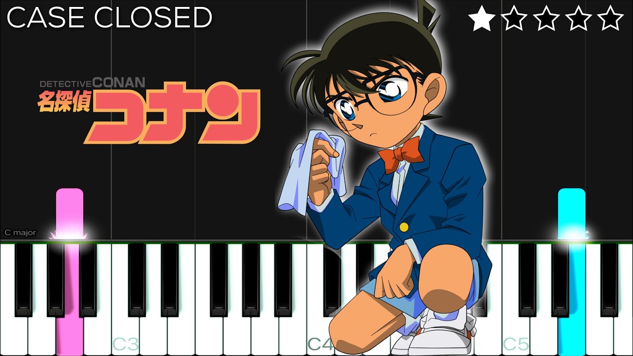 Detective Conan - Case Closed | EASY Piano Tutorial - YouTube