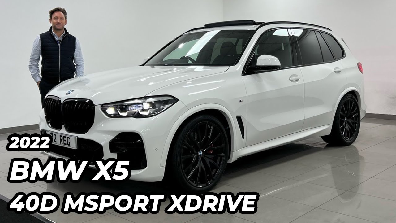 72 Reg BMW X5 3.0 40D M Sport xDrive - YouTube
