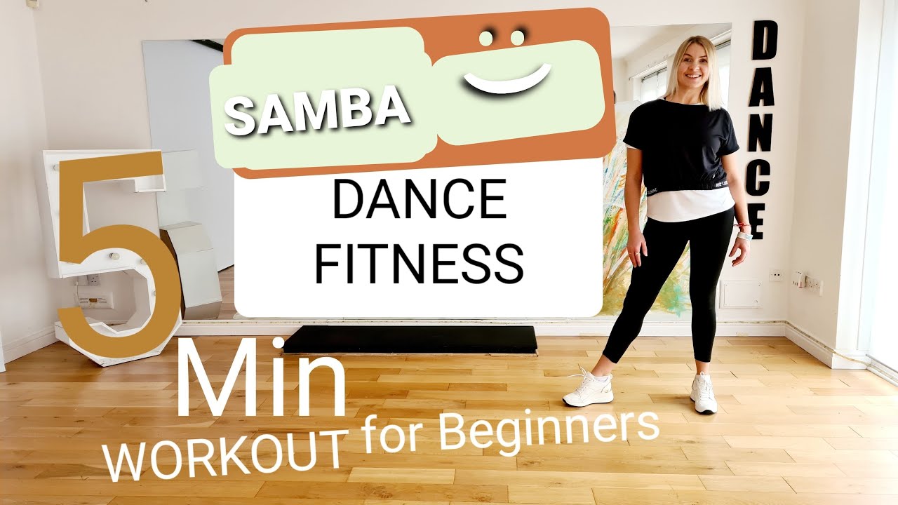 5 Min Samba DANCE FITNESS Workout for Beginners - YouTube
