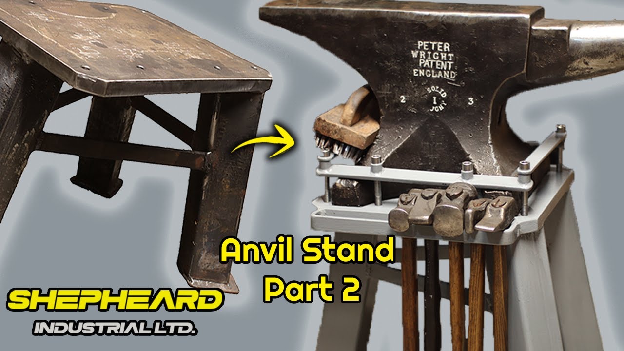 Making the ULTIMATE Anvil Stand! - Part 2 - YouTube